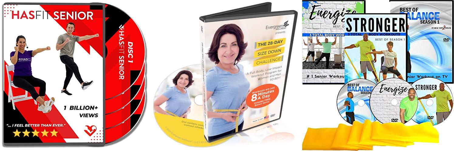 Top 5 Fitness DVDs for Seniors: Your Best Workout Picks